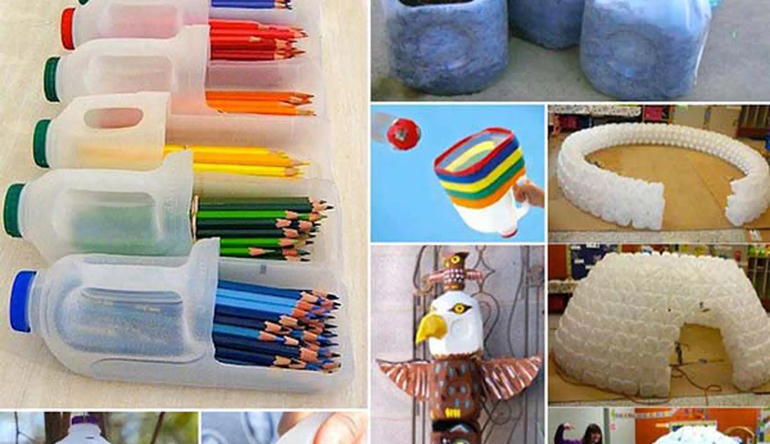 Inspirasi DIY Botol Plastik Jadi Karya Seni Unik - Photo Fimela.com