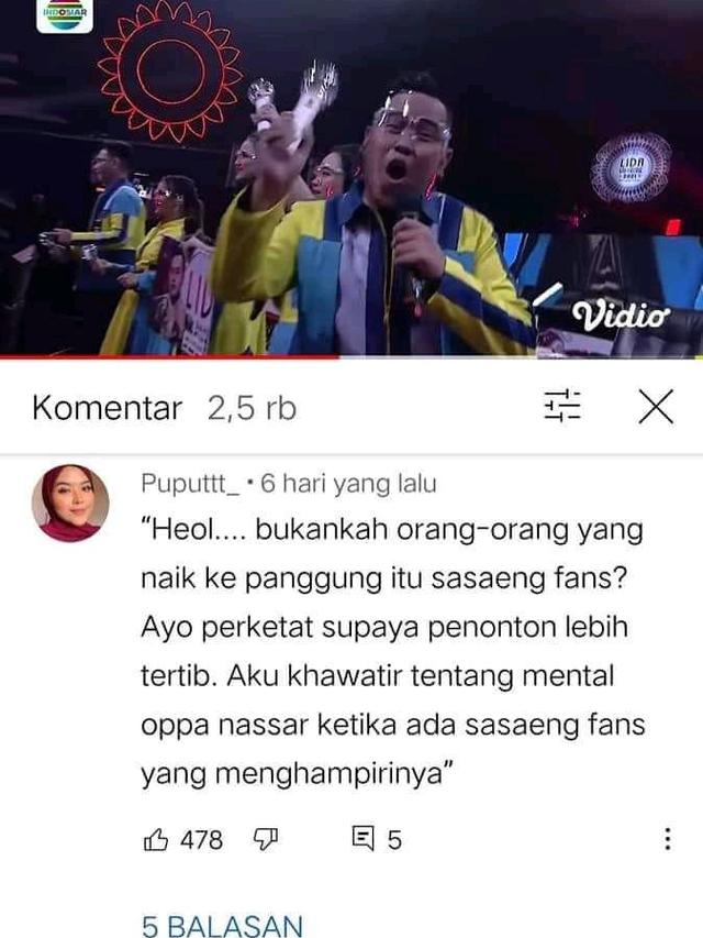 6 Komentar Warganet di Video 'Oppa Nassar Kiyowo' Ini Kocak, Serasa Nonton K-Pop - Hot Liputan6.com