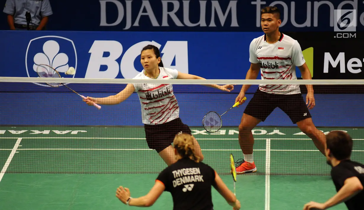 Putaran Pertama Indonesia Open 2017, Praveen/Debby Tumbang - Foto ...
