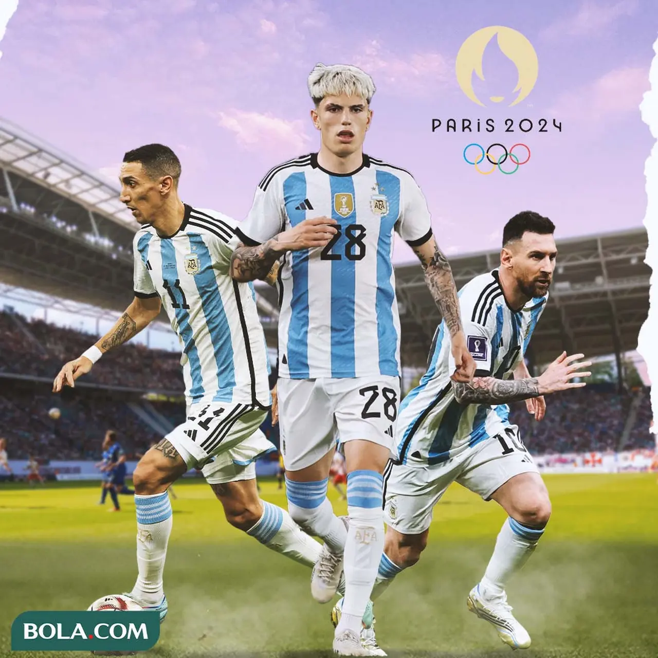 Gambaran Starting XI Argentina di Olimpiade Paris 2024: Bisa Diperkuat ...