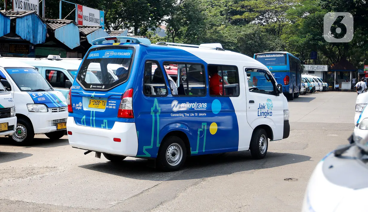 Isu Penghapusan Jaklingko Jadi MikroTrans Dibantah - Foto Liputan6.com