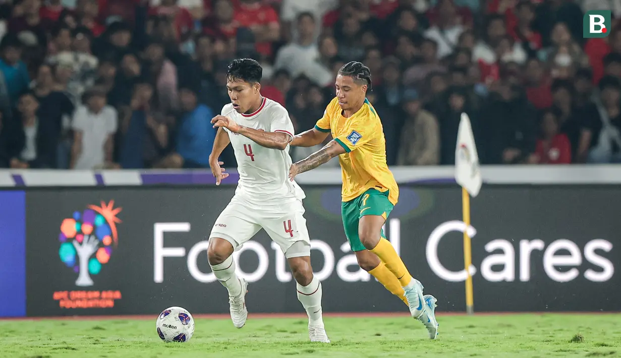 Foto: Debut Wahyu Prasetyo Bersama Timnas Indonesia, Bantu Imbangi ...