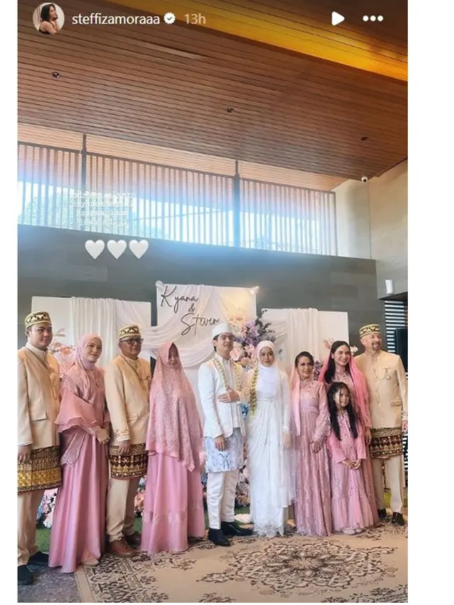 6 Potret Steffi Zamora di Pernikahan Sang Kakak, Sempat Dikira Dilangkahi - Hot Liputan6.com