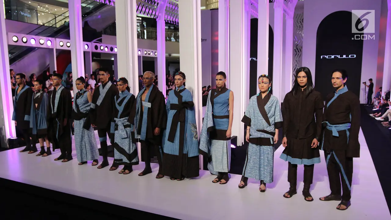 Inspirasi Budaya Nepal dalam Koleksi Populo Batik di Fashion Nation ...