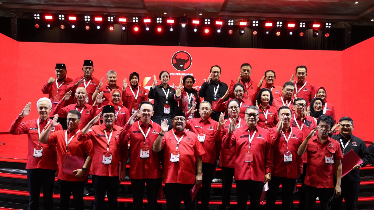 Susunan Lengkap Pengurus DPP PDI Perjuangan 2025-2030