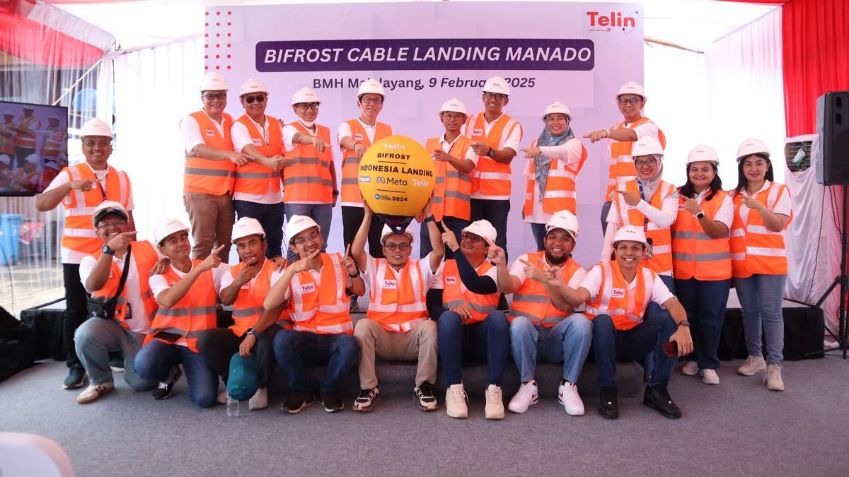 Telin Umumkan Kabel Bifrost Sukses Mendarat di Manado, Perlebar Gerbang Digital di Indonesia