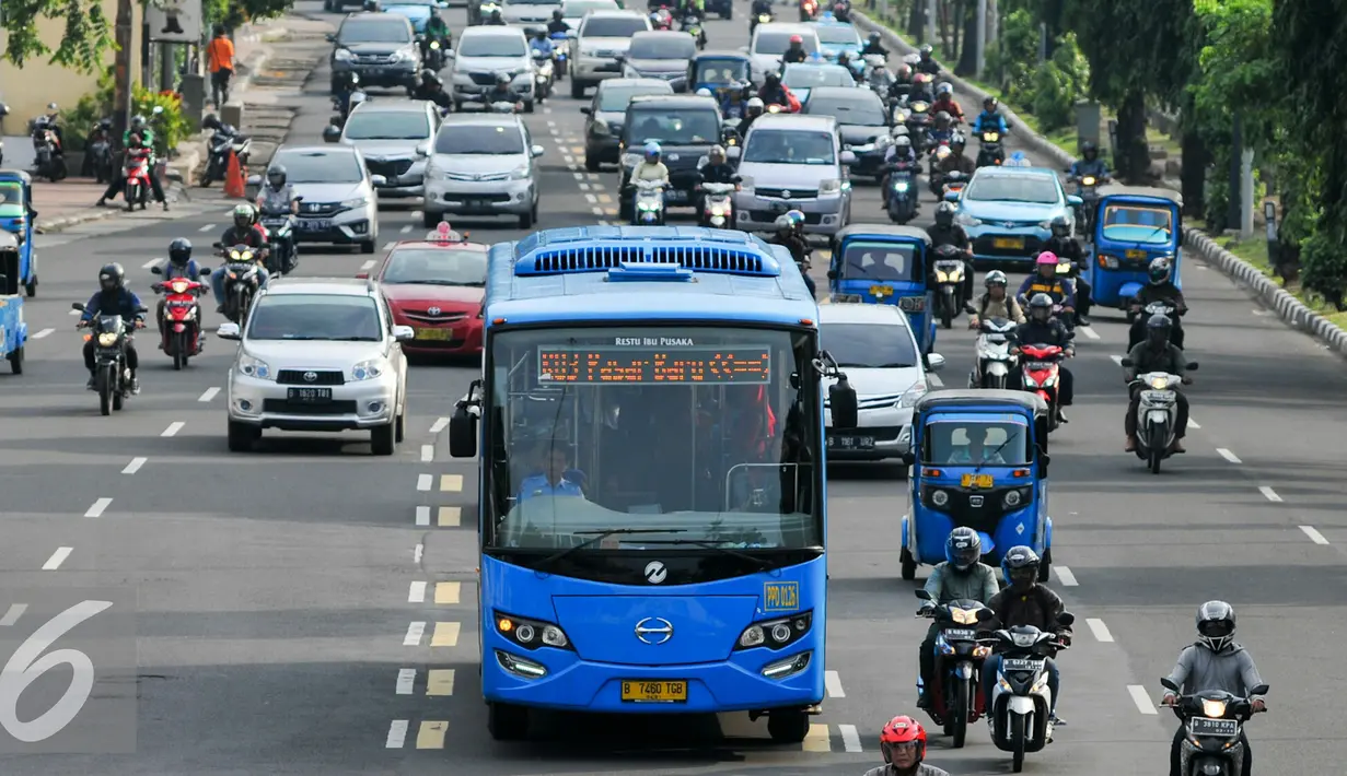 Tambah Cakupan, Transjakarta Layani Rute ke Tangerang - Foto Liputan6.com