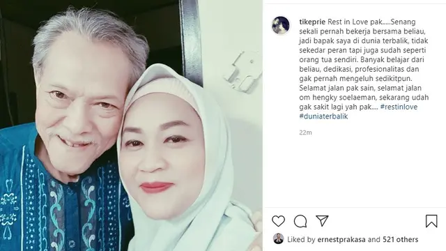 Cerita Kedekatan Tike Priatnakusumah dengan Henky Solaiman - ShowBiz ...