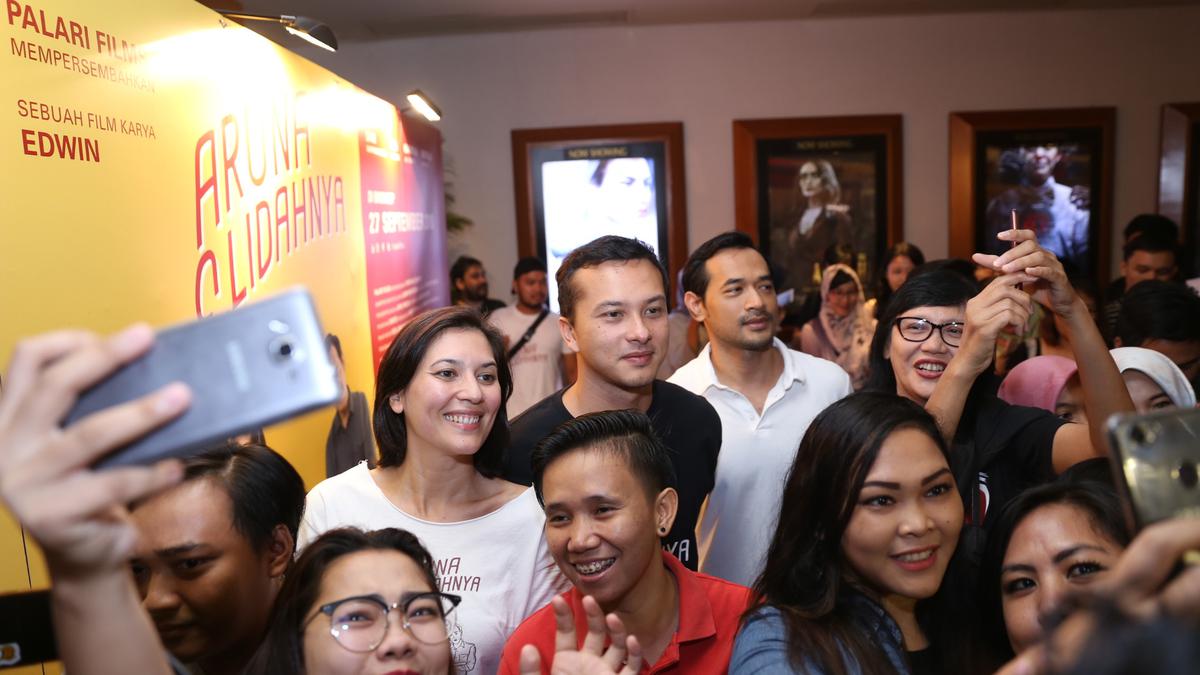 Antusias Penonton Aruna dan Lidahnya Ketemu Nicholas Saputra, Oka ...