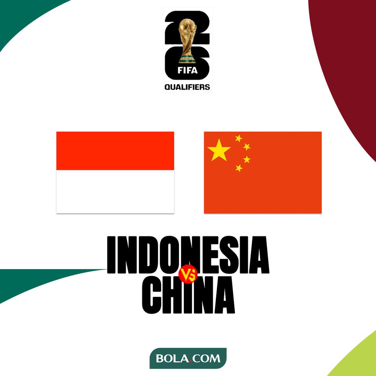 Rekor Lengkap Timnas Indonesia vs China: Waktunya Garuda Kembali Menang