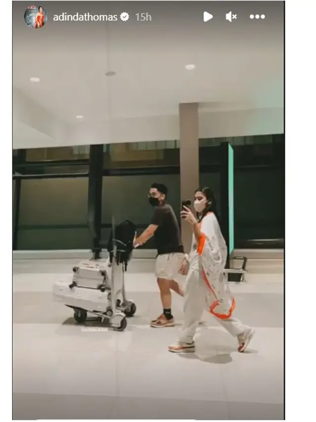 Sudah Dilamar, Ini 6 Potret Adinda Thomas dan Kekasih yang Jarang Tersorot - Hot Liputan6.com