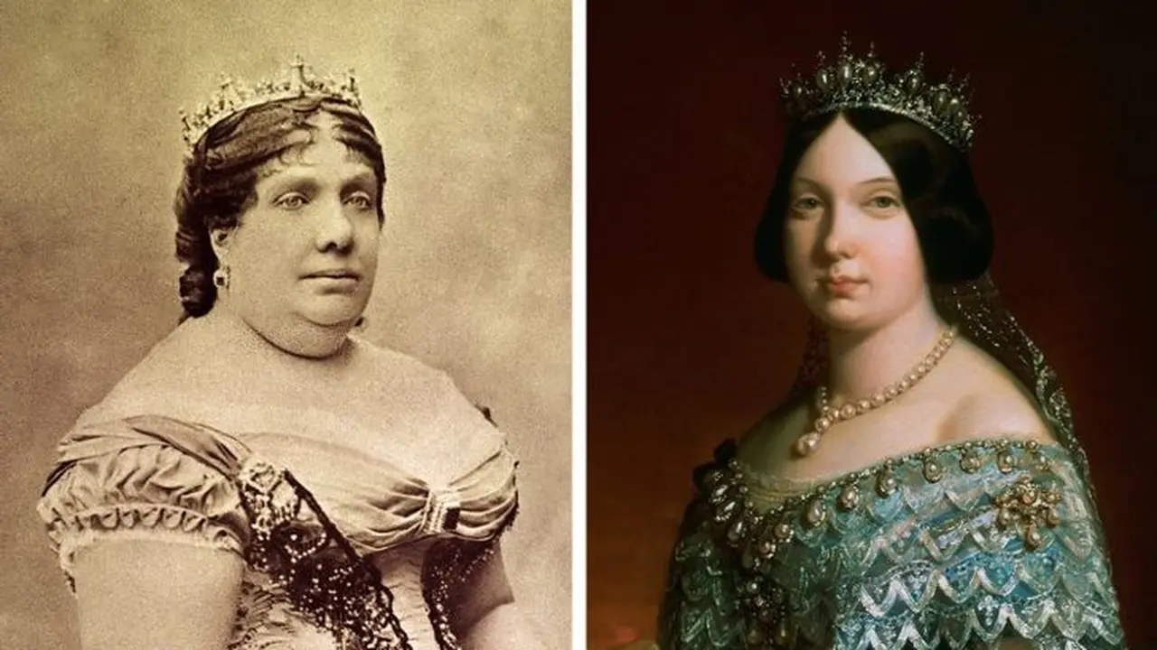 7 Foto Asli Vs Lukisan Para Bangsawan Abad ke-19 Ini Curi Perhatian ...