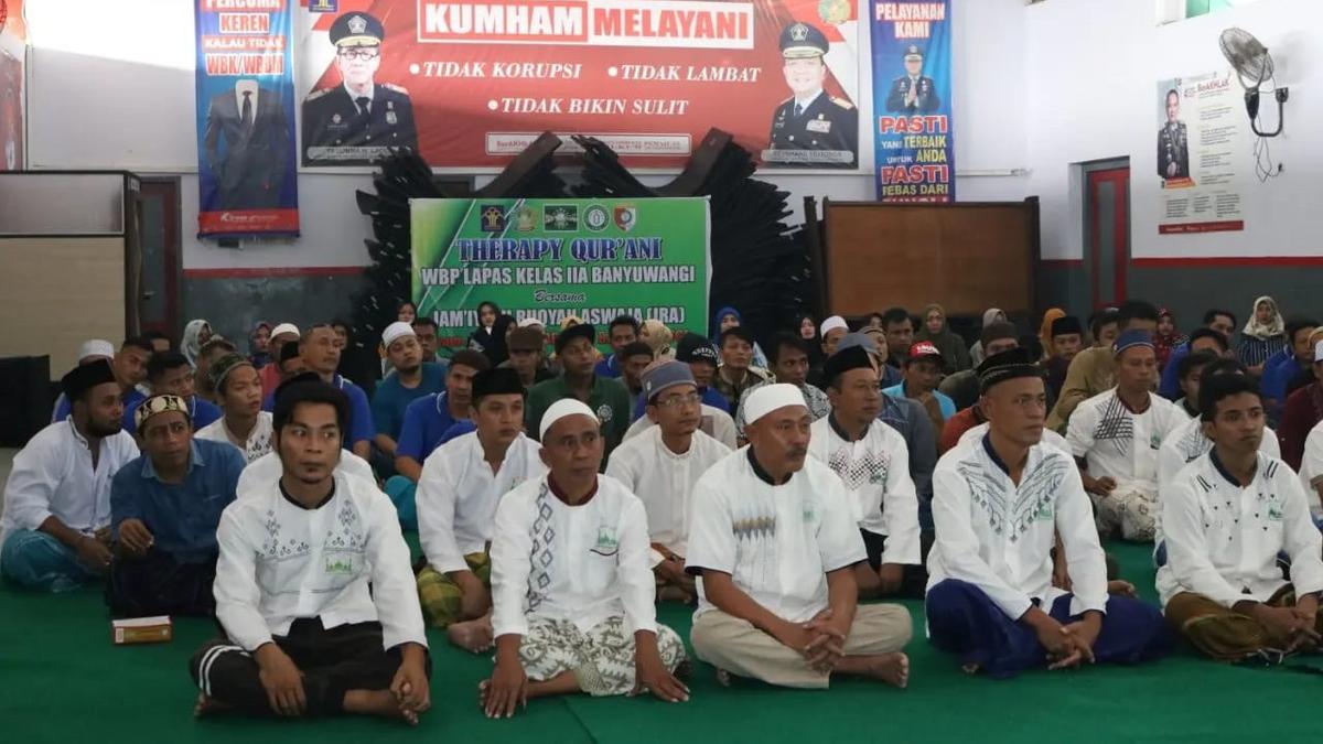 Rukiah Massal di Lapas Banyuwangi, Warga Binaan Menggeram seperti ...