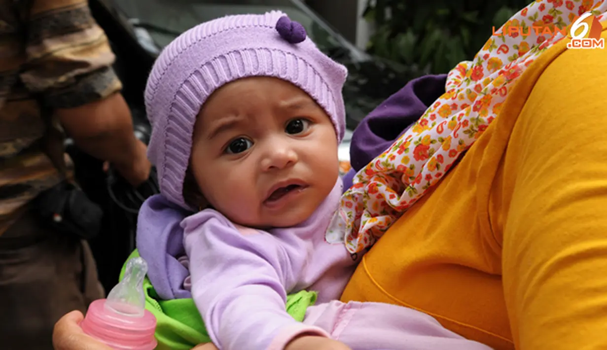Sefti Sanustika Akur Sama Anak Tiri - Foto Liputan6.com