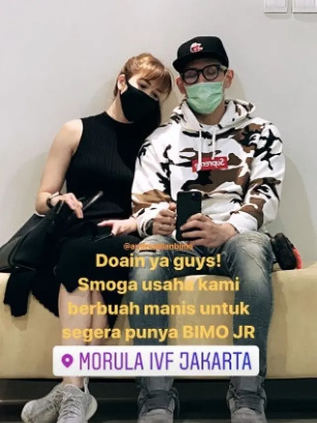 Idamkan Buah Hati, Ini 7 Momen Andrea Dian Jalani Program Bayi Tabung ...