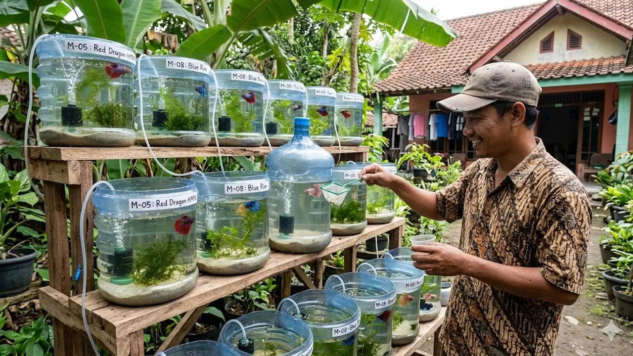 10 Jenis Ikan yang Mudah Dipelihara di Galon dan Banyak Dijual di Pasar