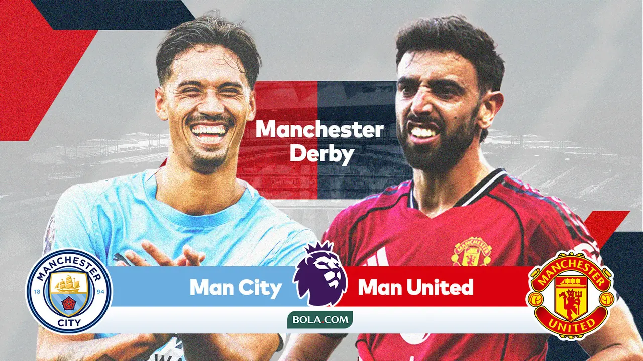 Saatnya Derby Manchester! Man City Vs MU, Ini Jadwal Pertandingan dan ...