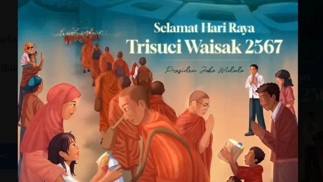 Jokowi Ucapkan Selamat Hari Raya Waisak Bagi Umat Buddha, Warganet ...
