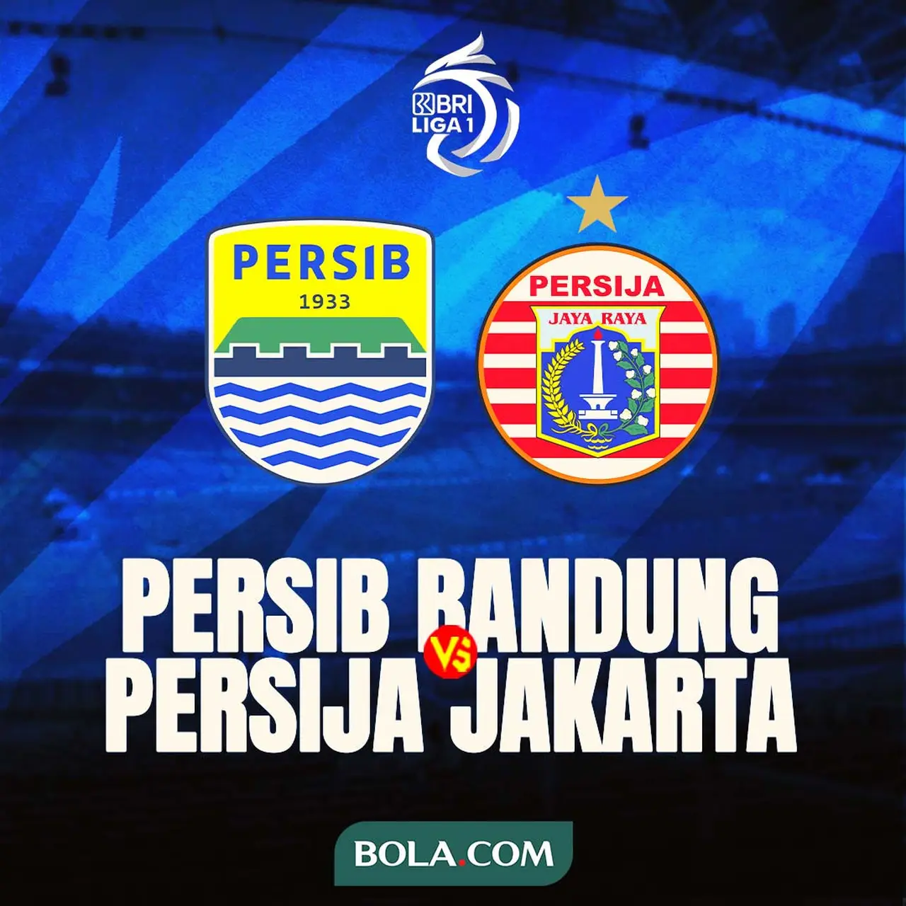 Link Live Streaming Big Match BRI Liga 1 Persib Vs Persija di Vidio - Indonesia Bola.com