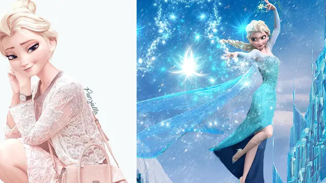 Bila Tokoh Kartun Kerajaan Berdandan Masa Kini - ShowBiz Liputan6.com