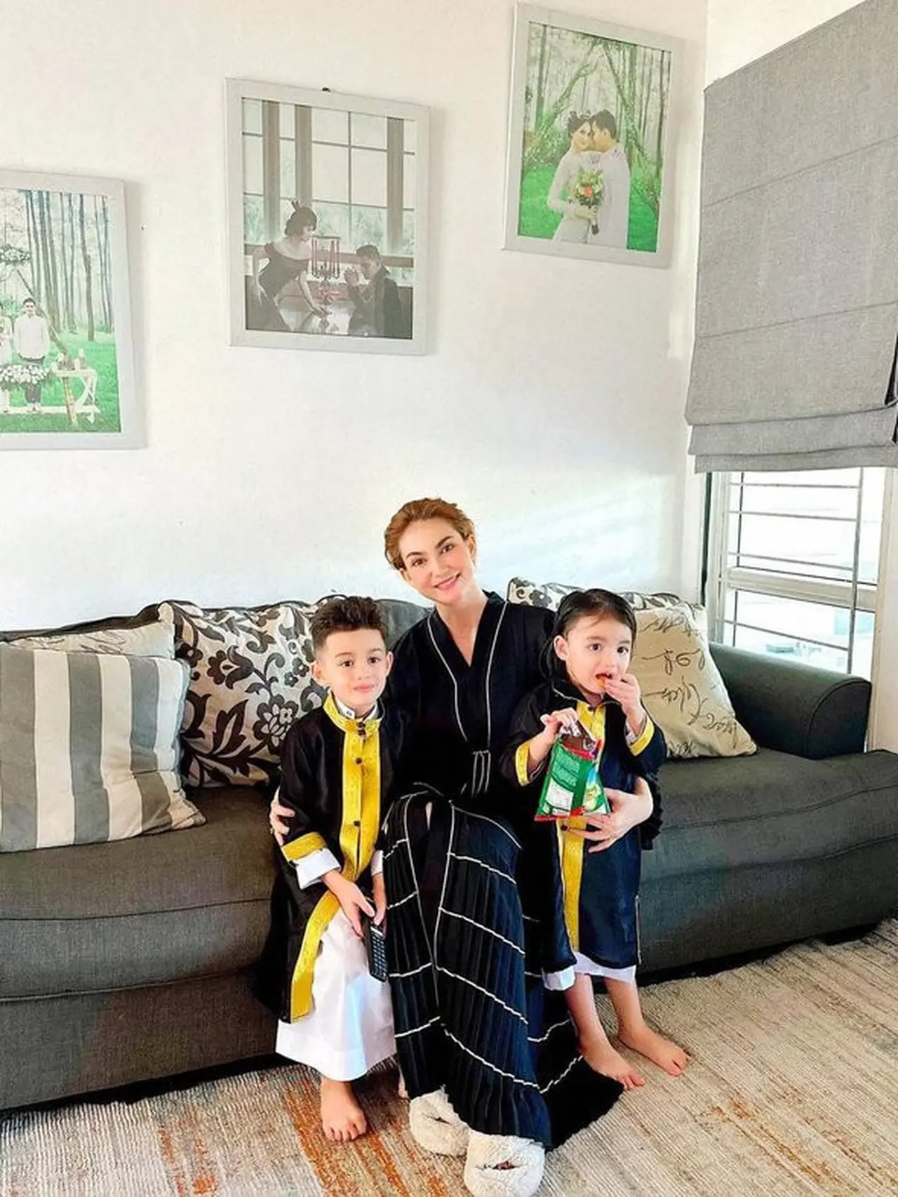 6 Potret Kebersamaan Keluarga Alessia Cestaro dan Ahmad Affandy yang ...