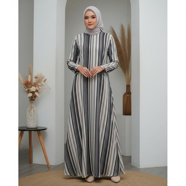 13 Model Gamis Motif Terbaru 2025, Mewah dan Cocok untuk Momen Istimewa