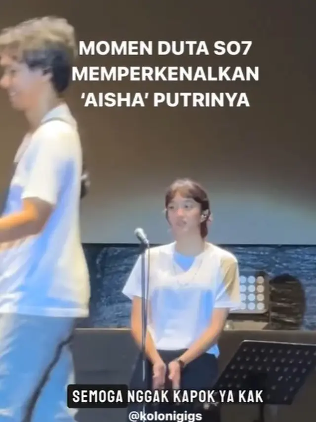 Duta So7 Perkenalkan Anak Gadisnya Jadi Backing Vocal, Ini 8 Potret Cantiknya yang Langsung ...