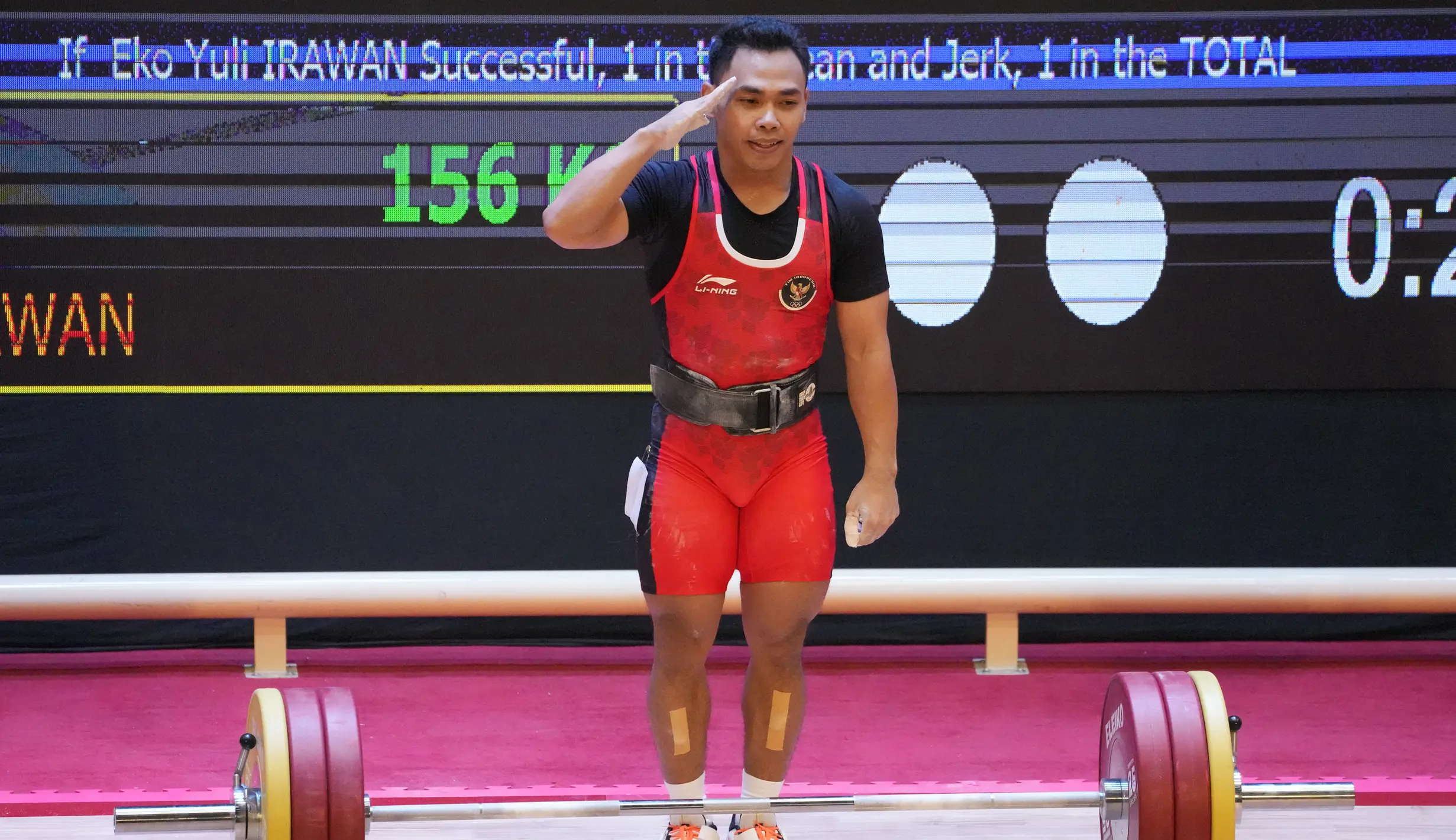 FOTO: Eko Yuli Irawan Sukses Raih Emas SEA Games 2021 - Foto Liputan6.com