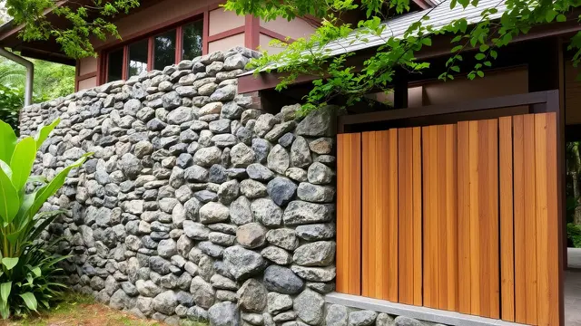 7 Model Pagar Rumah Minimalis Batu Alam yang Elegan dan Tahan Lama ...