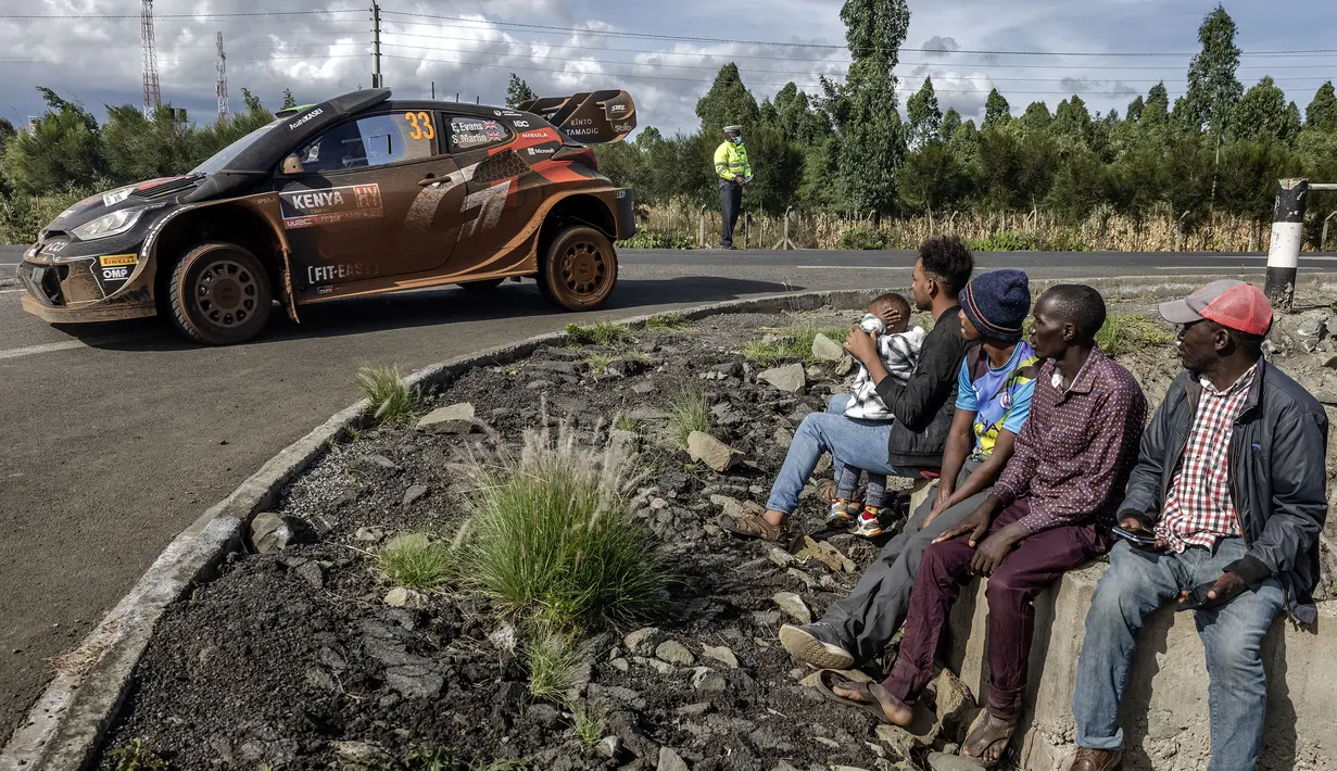 Foto: Adu Cepat di Safari Rally Kenya 2024, Suguhkan Antusiasme ...