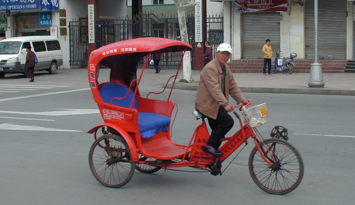10 Becak Unik dan Keren di Dunia - Foto Liputan6.com