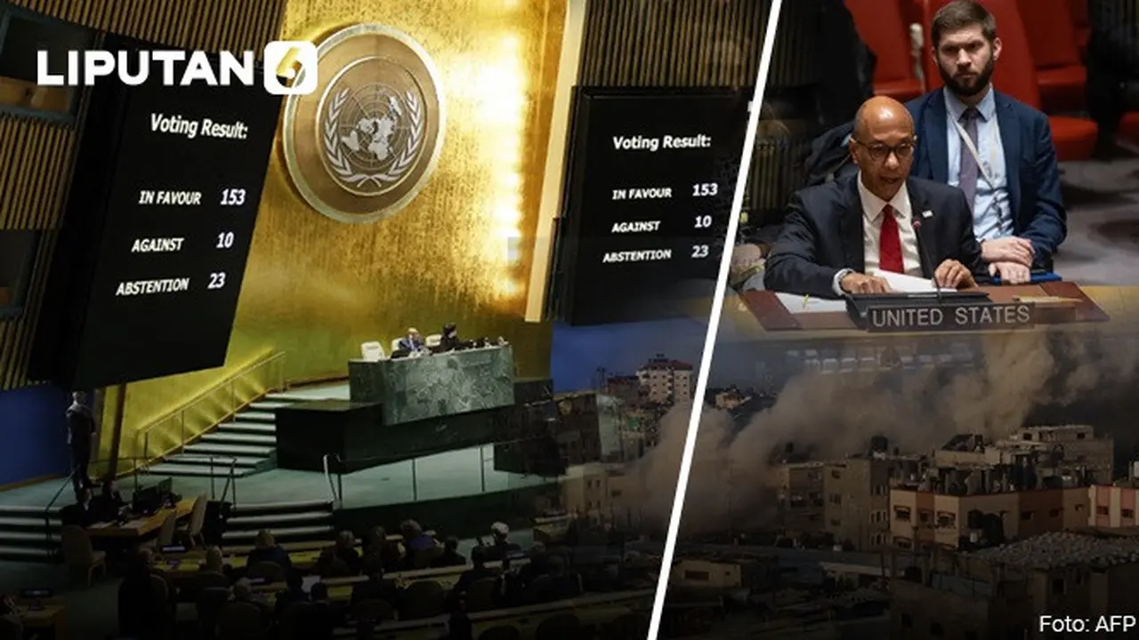 Infografis PBB Serukan Resolusi Gencatan Senjata di Gaza - News Liputan6.com