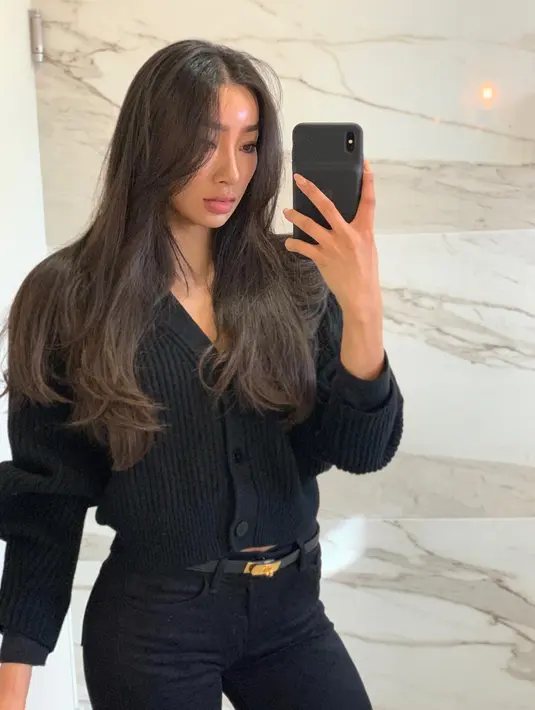 Potret dan Profil Moon Gabi, Model Cantik yang Melahirkan Anak Jung Woo ...