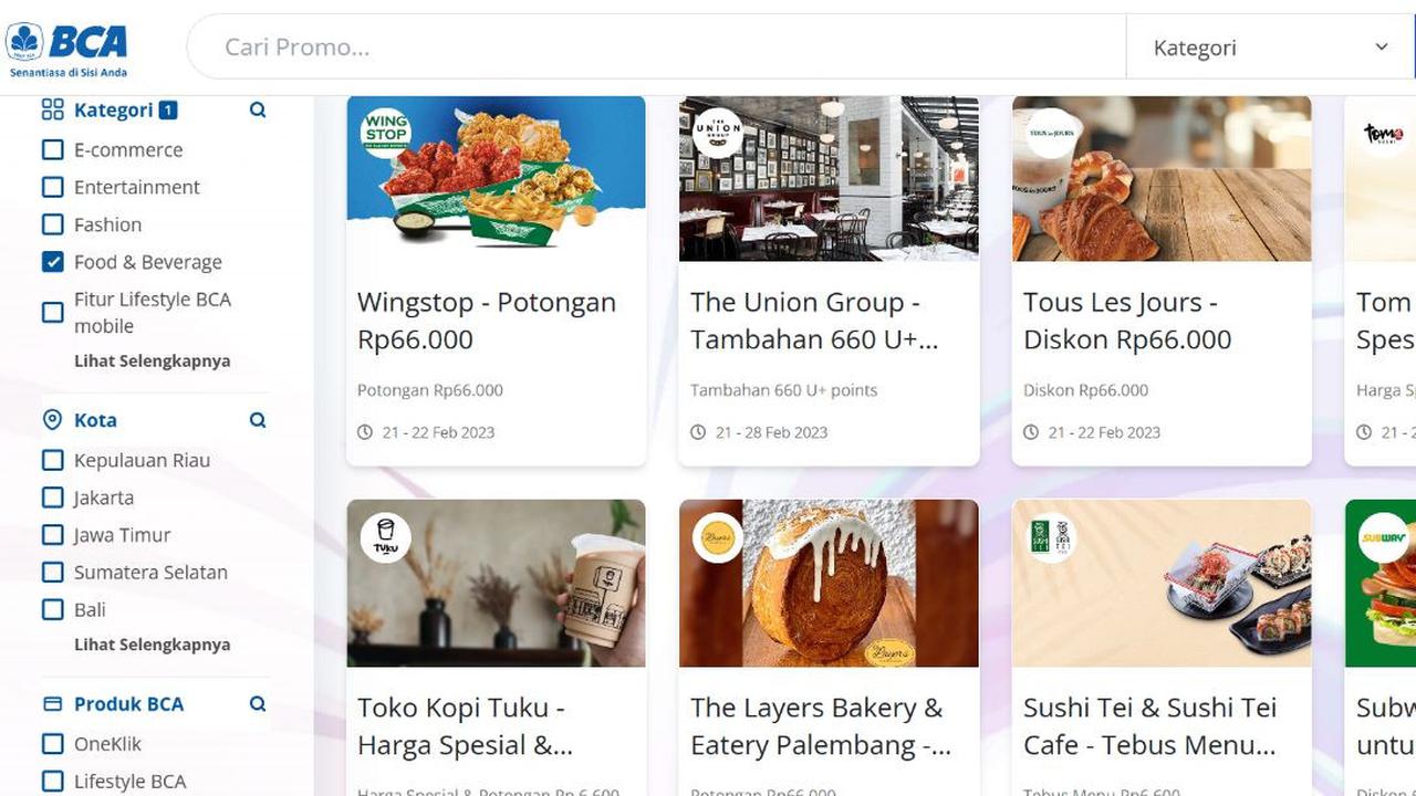 10 Promo BCA 66 dari Yoshinoya, McD, hingga Starbucks yang Bisa Kamu ...