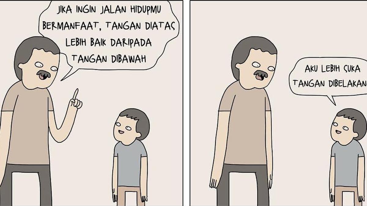 Komik Strip Tahilalats, Jokes Receh Bikin Cekikikan yang Berhasil Menyentil Netizen