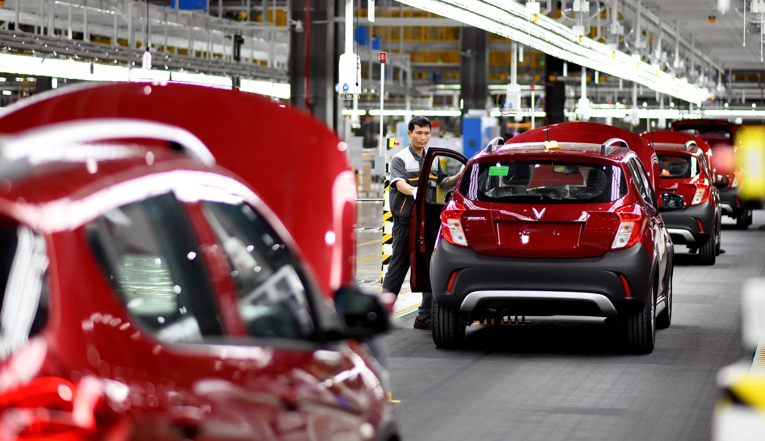 FOTO: Mengintip Pabrik Mobil Nasional Vietnam VinFast - Foto Liputan6.com