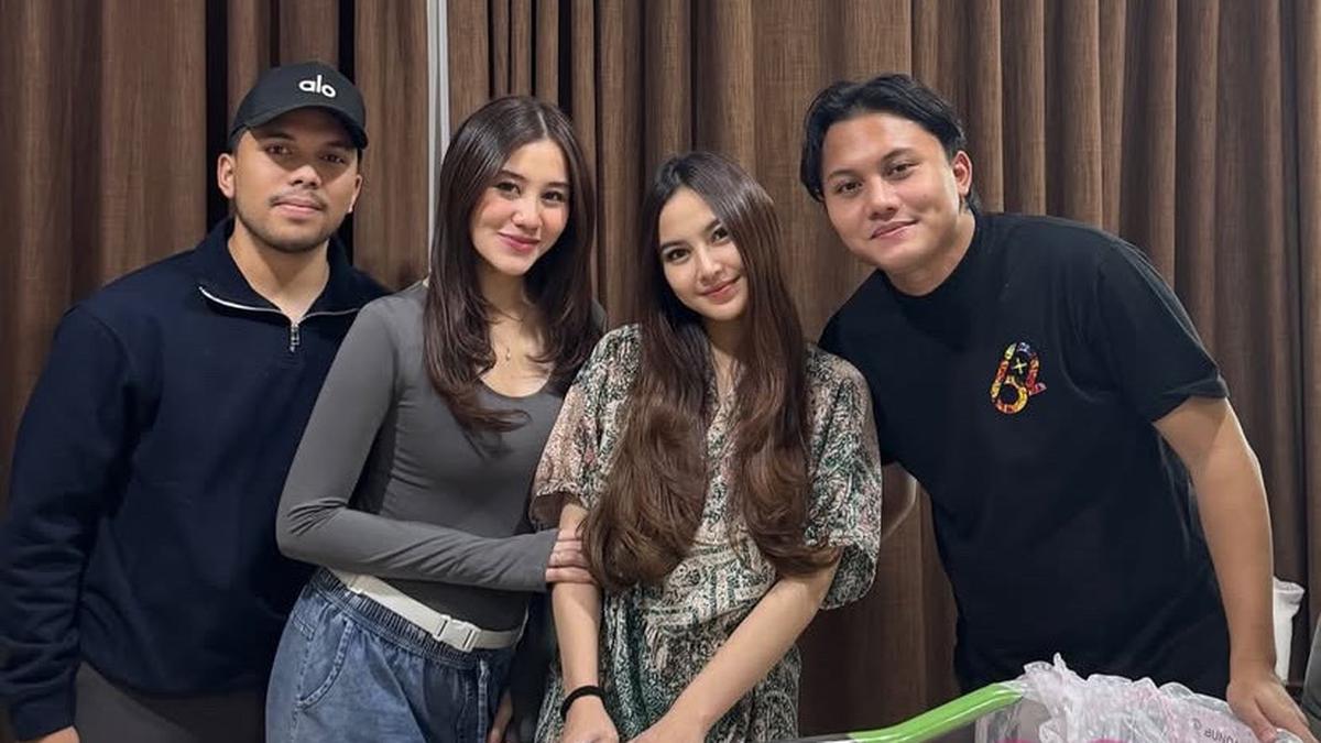 Riasan Minimalis Aaliyah Massaid saat Jenguk Mahalini Pasca Melahirkan, Keduanya Pancarkan Aura ...