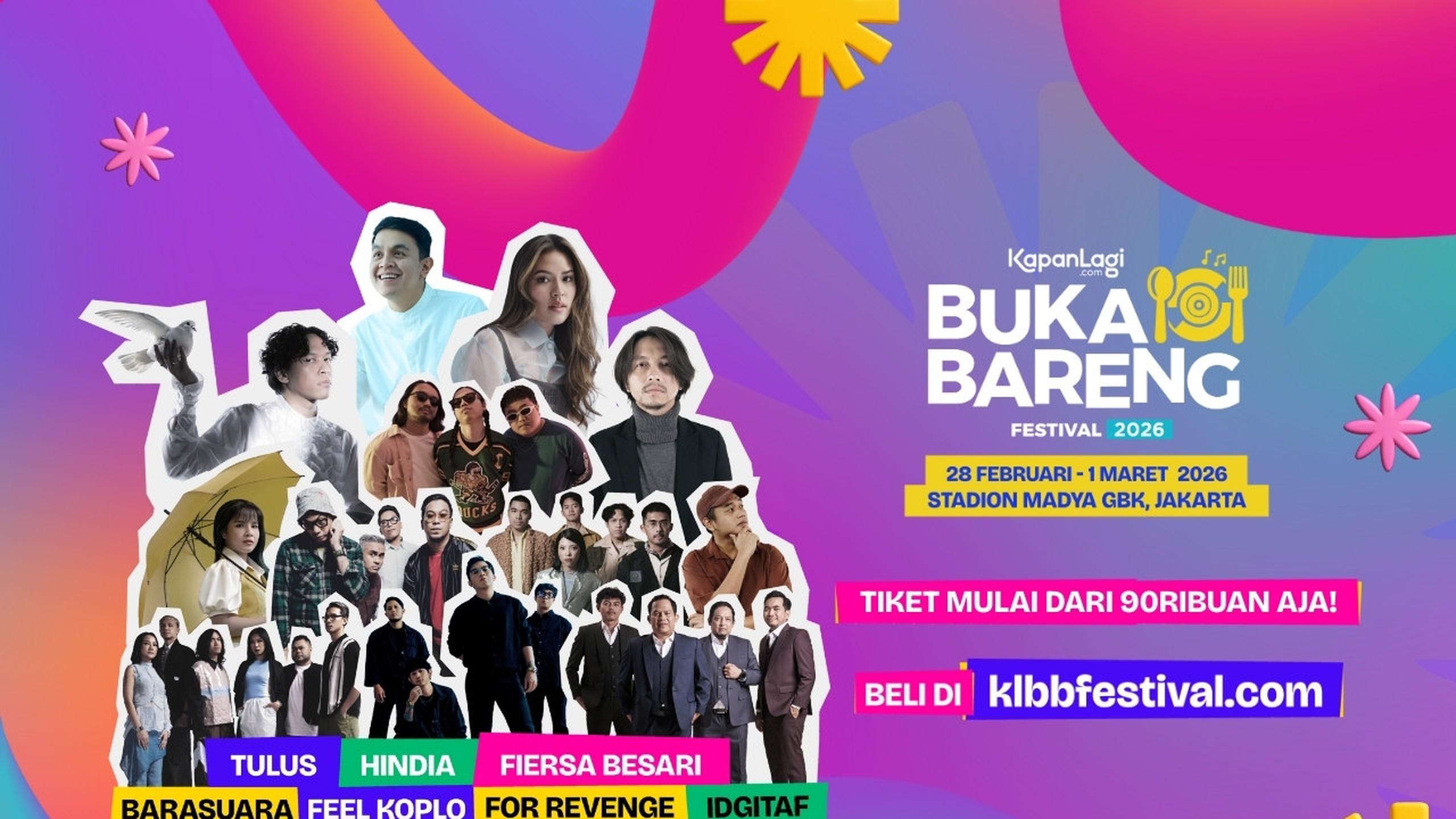 KapanLagi Buka Bareng Festival 2026 Segera Umumkan Final Line Up ...