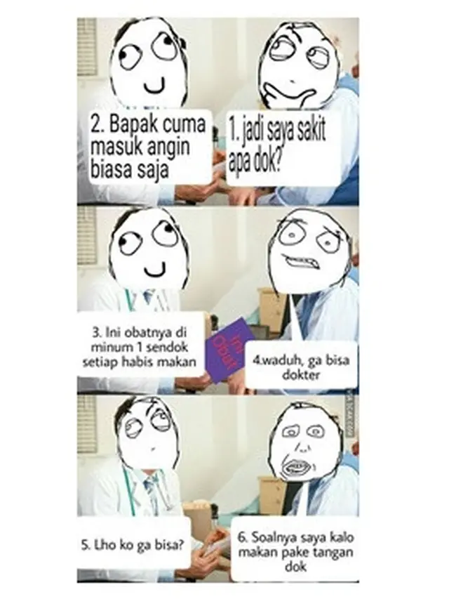 7 Meme Kocak Obrolan Dokter dan Pasien Ini Bikin Geregetan - Hot ...