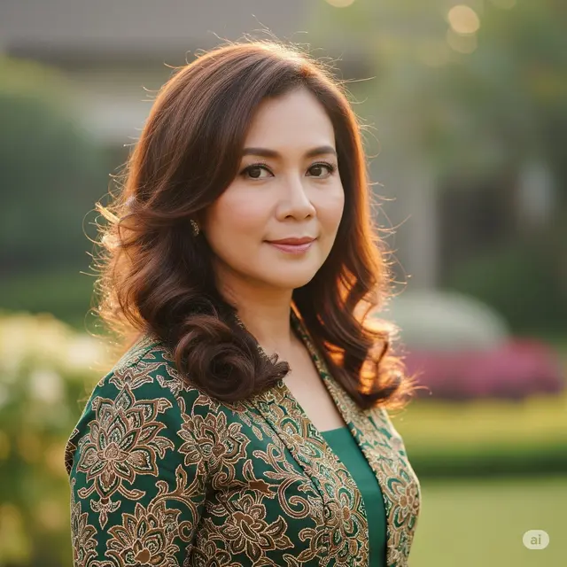 10 Model Rambut Layer Panjang Tanpa Poni yang Anggun untuk Ibu Muda 40 ...