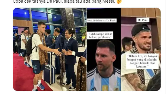 Gak Datang ke Indonesia, Meme Lucu Lionel Messi Bermunculan - Bola ...