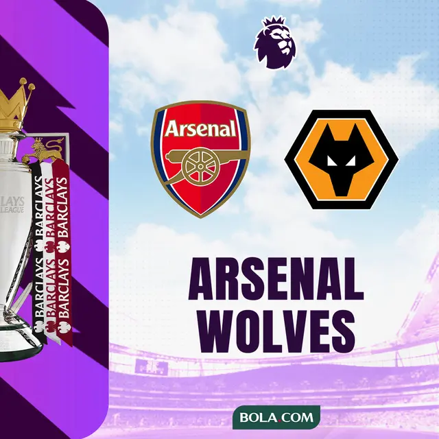 Link Live Streaming Pertandingan Liga Inggris: Arsenal Vs Wolves ...