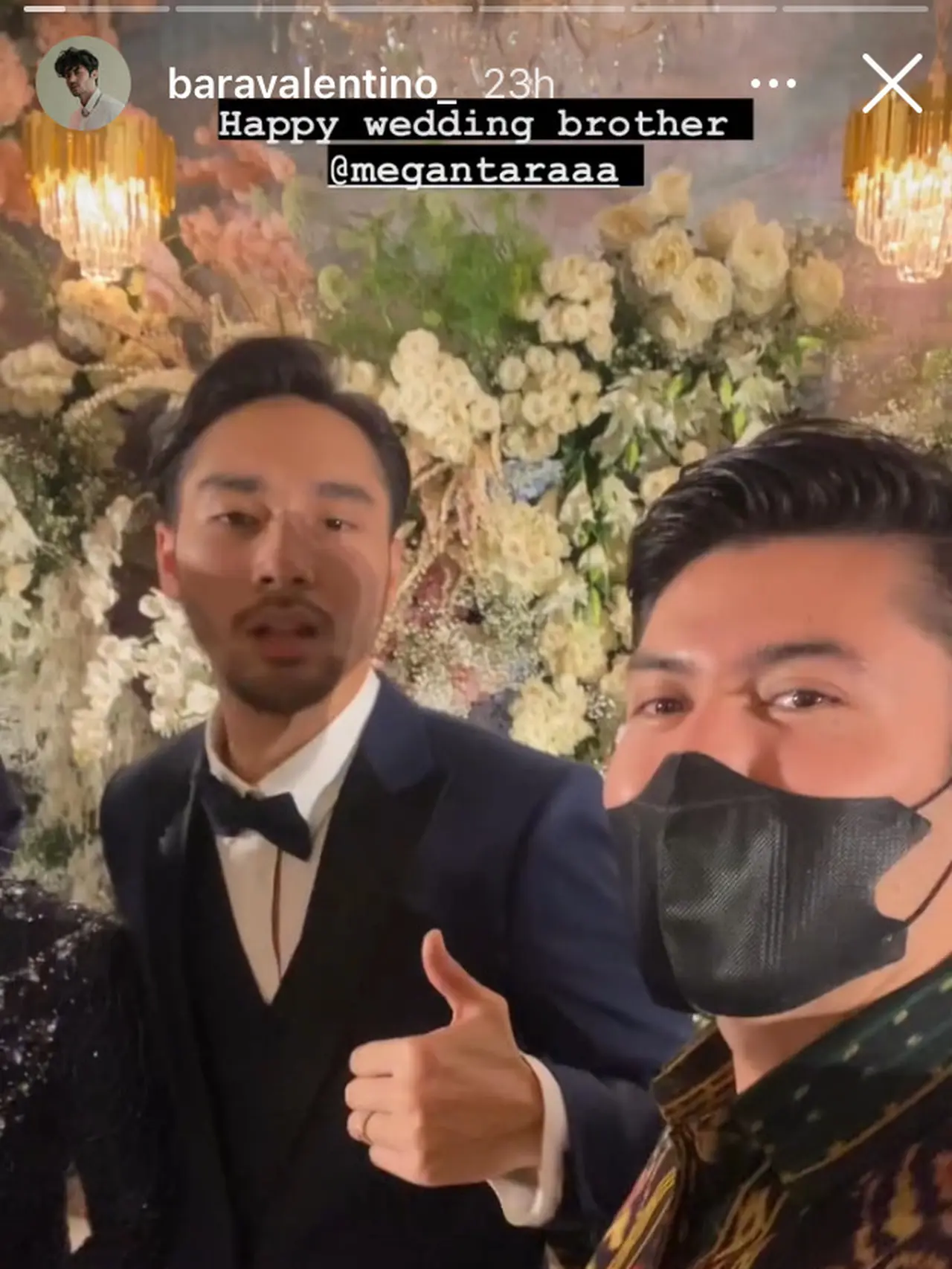 9 Potret Artis di Resepsi Pernikahan Achmad Megantara, Dihadiri Bintang ...