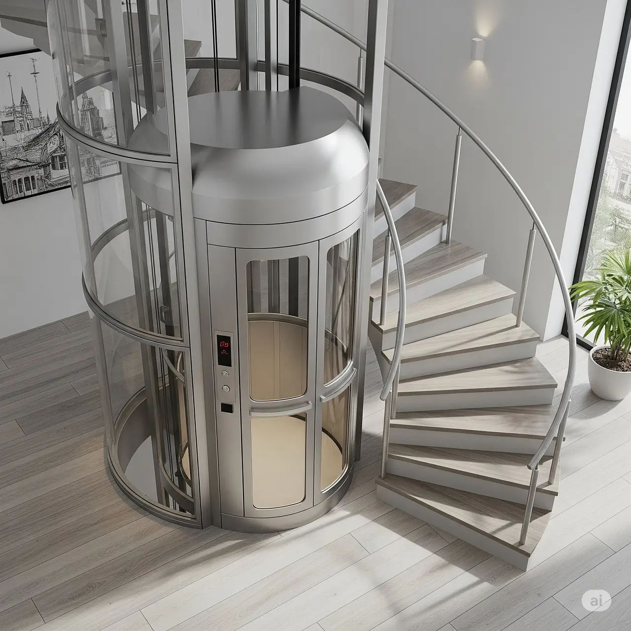 7 Rekomendasi Lift Rumah Sederhana 2 Lantai, Hemat Biaya dan Mudah ...