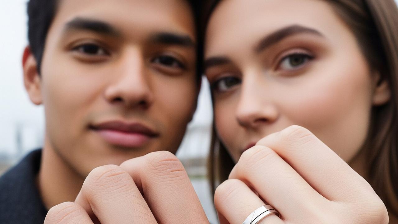 10 Model Cincin Couple Kekinian 2025, Simbol Cinta Abadi & Komitmen