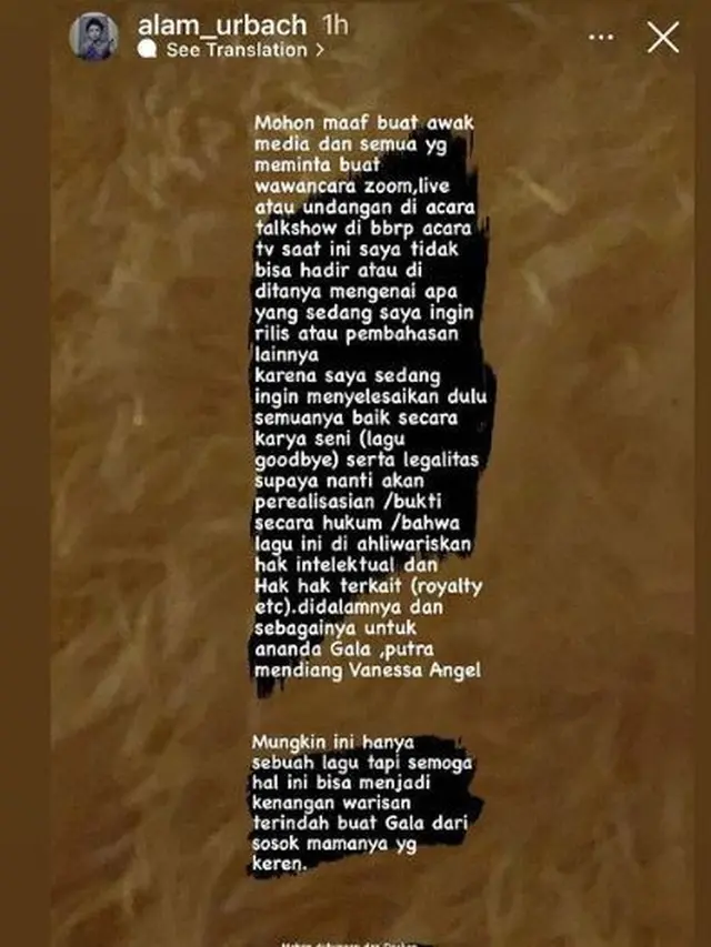 5 Fakta Lagu Terbaru Vanessa Angel 'Goodbye', Alam Urbach Sebut Legacy ...