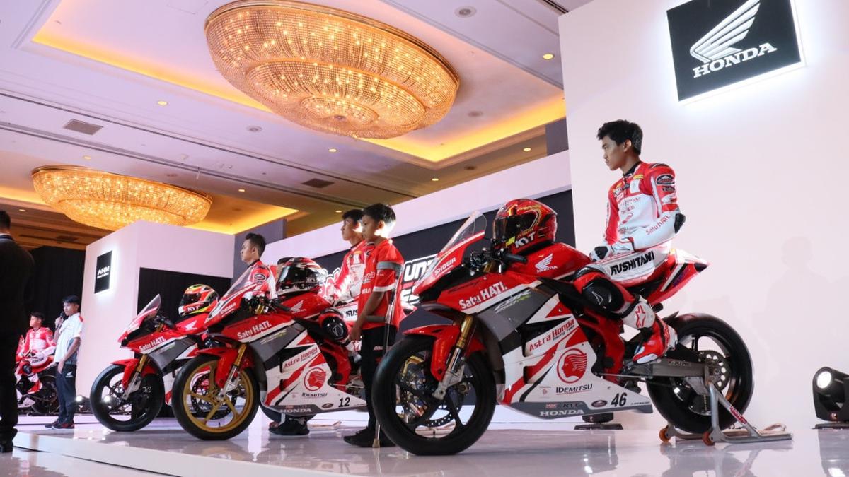 AHM Turunkan 10 Pembalap di Balapan Level Asia