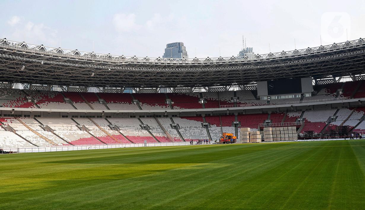 Rumput Stadion Utama Gelora Bung Karno Memprihatinkan usai Gelaran ...
