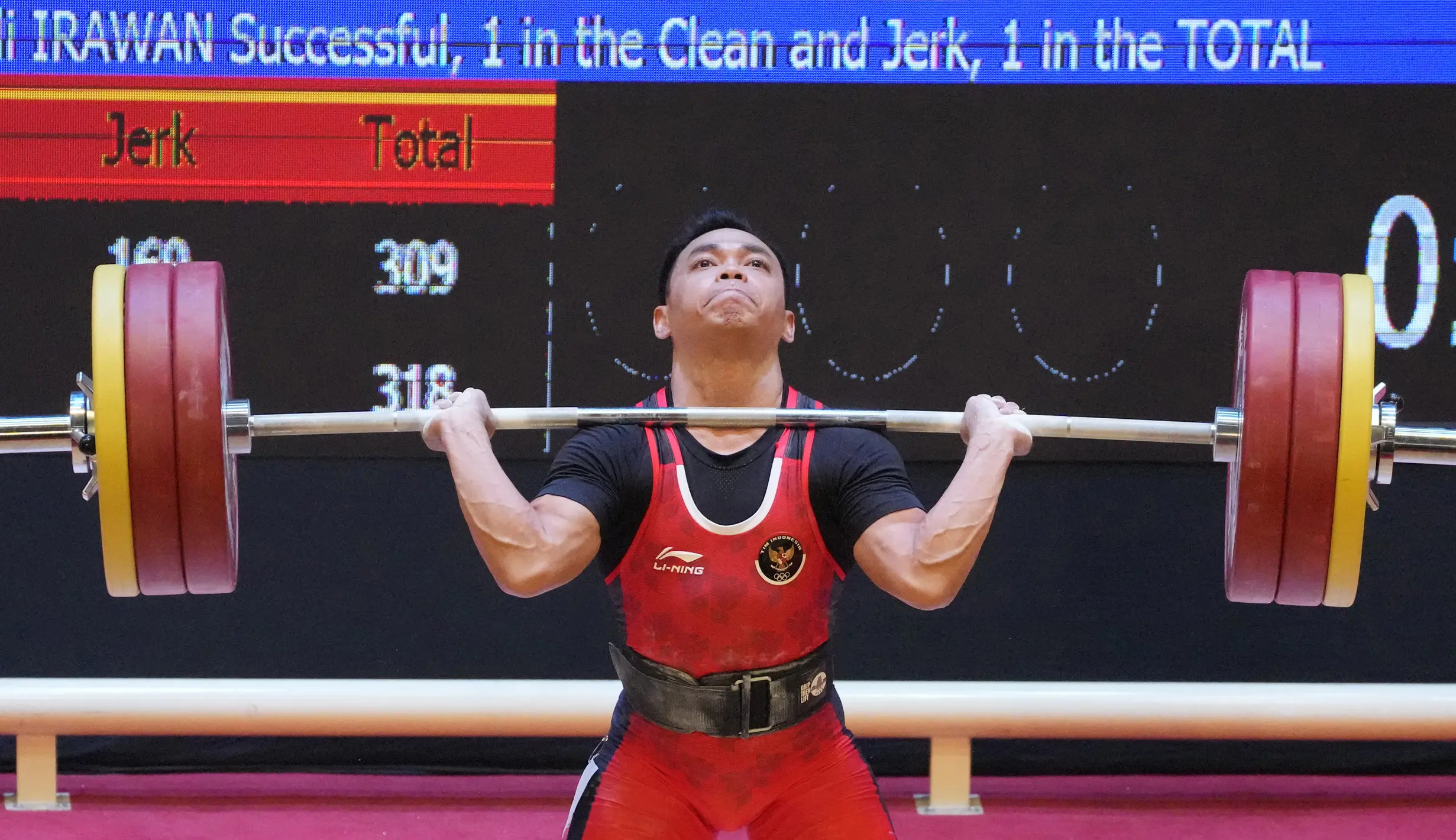 FOTO: Eko Yuli Irawan Sukses Raih Emas SEA Games 2021 - Foto Liputan6.com