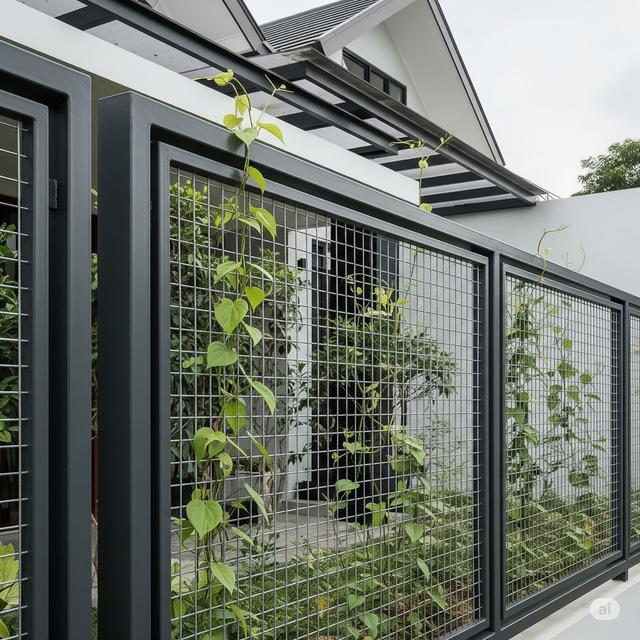 14 Pagar Rumah Minimalis Fungsional dan Estetik, Bikin Rumahmu Jadi ...